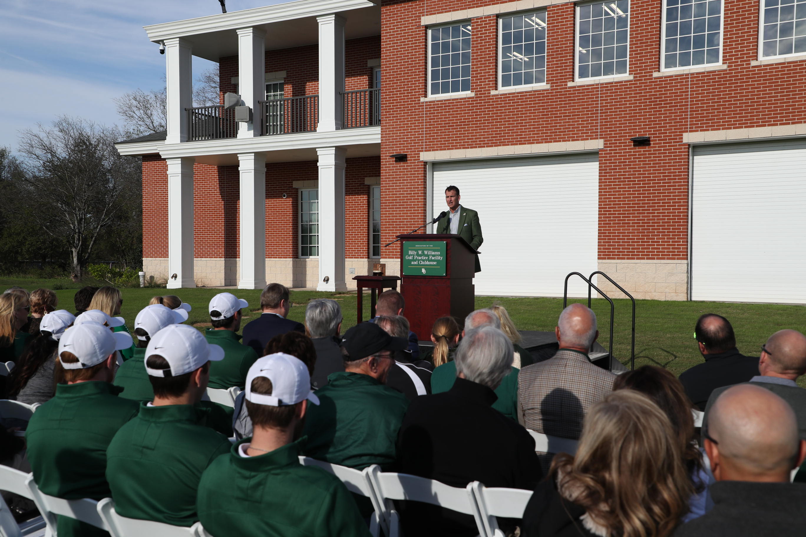 Baylor Dedicates the Billy W. Williams Golf Practice Facility and ...